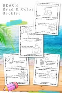 Free Beach Read and Color Booklet - Teaching Our Kids