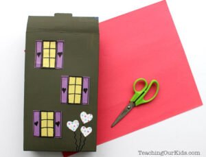 Cardboard Box Building Craft for Kids - Teaching Our Kids